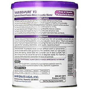 Hikari Bio-Pure Freeze Dried Brine Shrimp for Pets, 1.76-Ounce