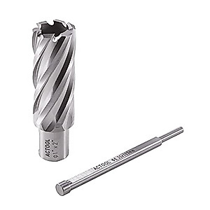 ACTOOL 1" Diameter × 2" Depth of Cut HSS ANNULAR Cutter with 3/4'' Weldon Shank