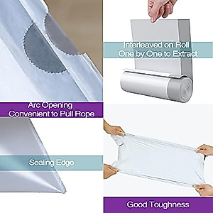 Displayforever Code V Trash Bags Compatible with Code V Custom Fit Drawstring Trash Bags | 200 Count 4.2-4.8 Gallon / 16-18 Liter 1.2 Mil | White Heavy Duty Drawstring Garbage Liners