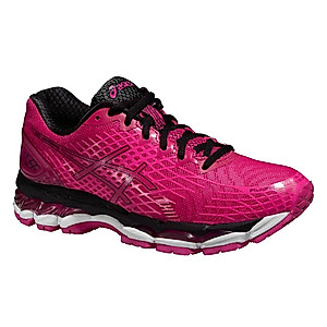 Asics womens Gel-Nimbus 17 Lite-Show Lady Shoes, Pink/Black, 6