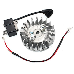 P SeekPro Ignition Coil Flywheel for Husqvarna 135 135E 135 Mark II 140 140E