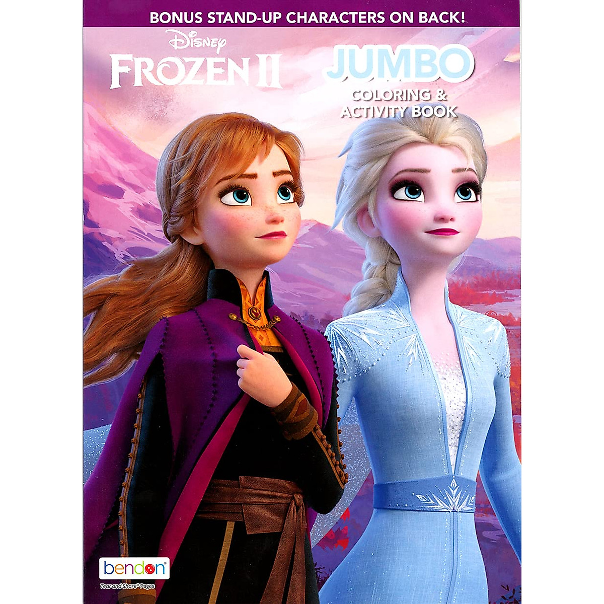 Disney Frozen 2 Coloring Book & Stickers Activity Deluxe Set