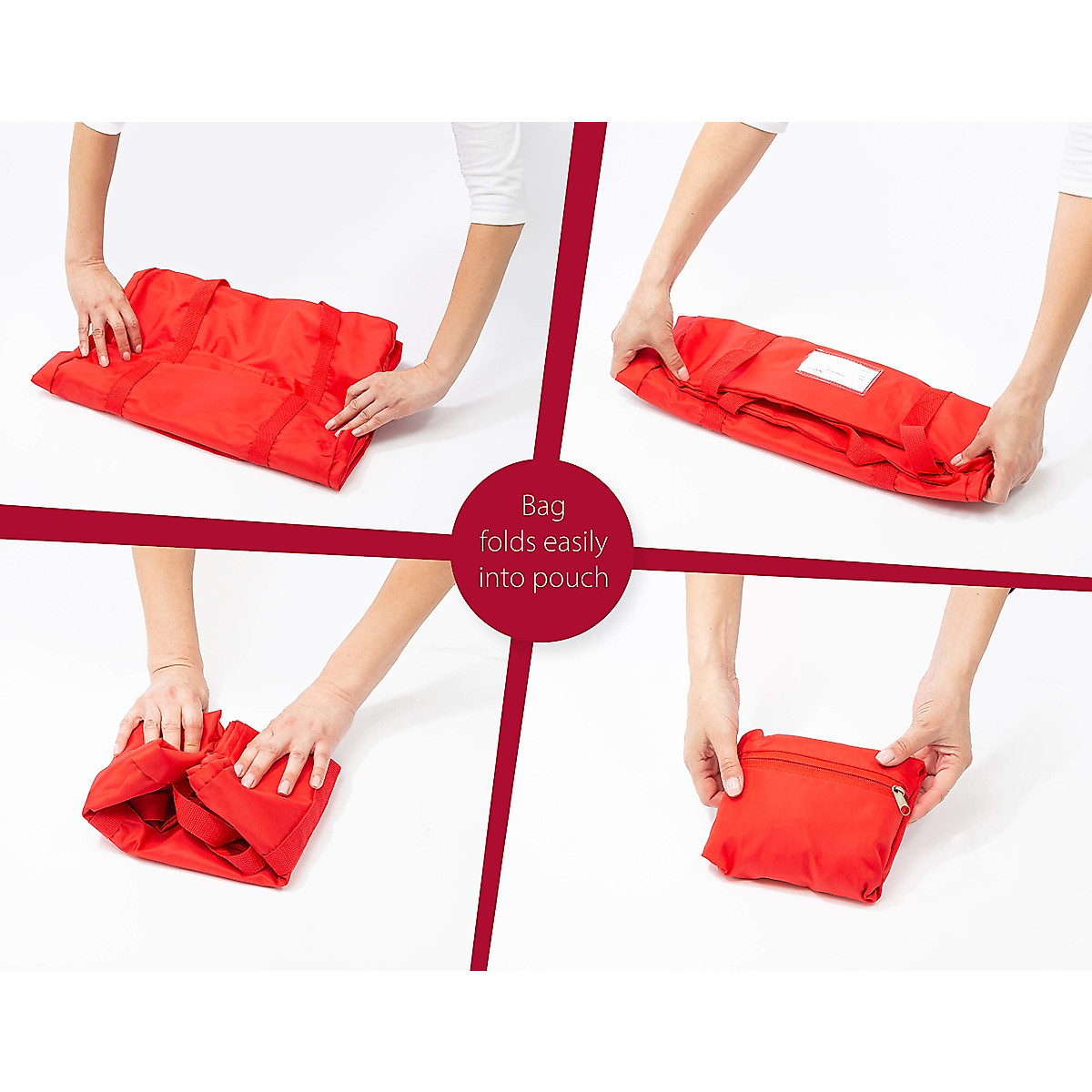 Kiddi Go Backless Booster Seat Bag (Red)