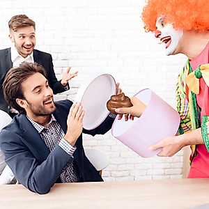 NUOBESTY Poop Car Remote Control Plastic Simulation Stool Toy Shit Poop Car with Spinning and Farting Action for Halloween April Fools Day Party Kids Child Toy