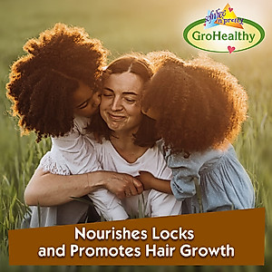 Sofn'Free n'Pretty GroHealthy Olive Oil Cream for Hair Growth - Reduces Breakage, Rebuilds, Strengthens & Protect Hairs for Healthy, Shiny, Longer, and Thicker - 8.8 oz (Pack of 1)