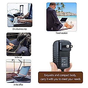 SupplySource 9V 2A AC Adapter for MaxMade Portable TV+DVD Player Model ED8890A