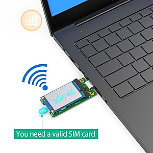 Mini Pcie USB Adapter SIM to USB Adapter with SIM Card Slot for WWAN/LTE Module