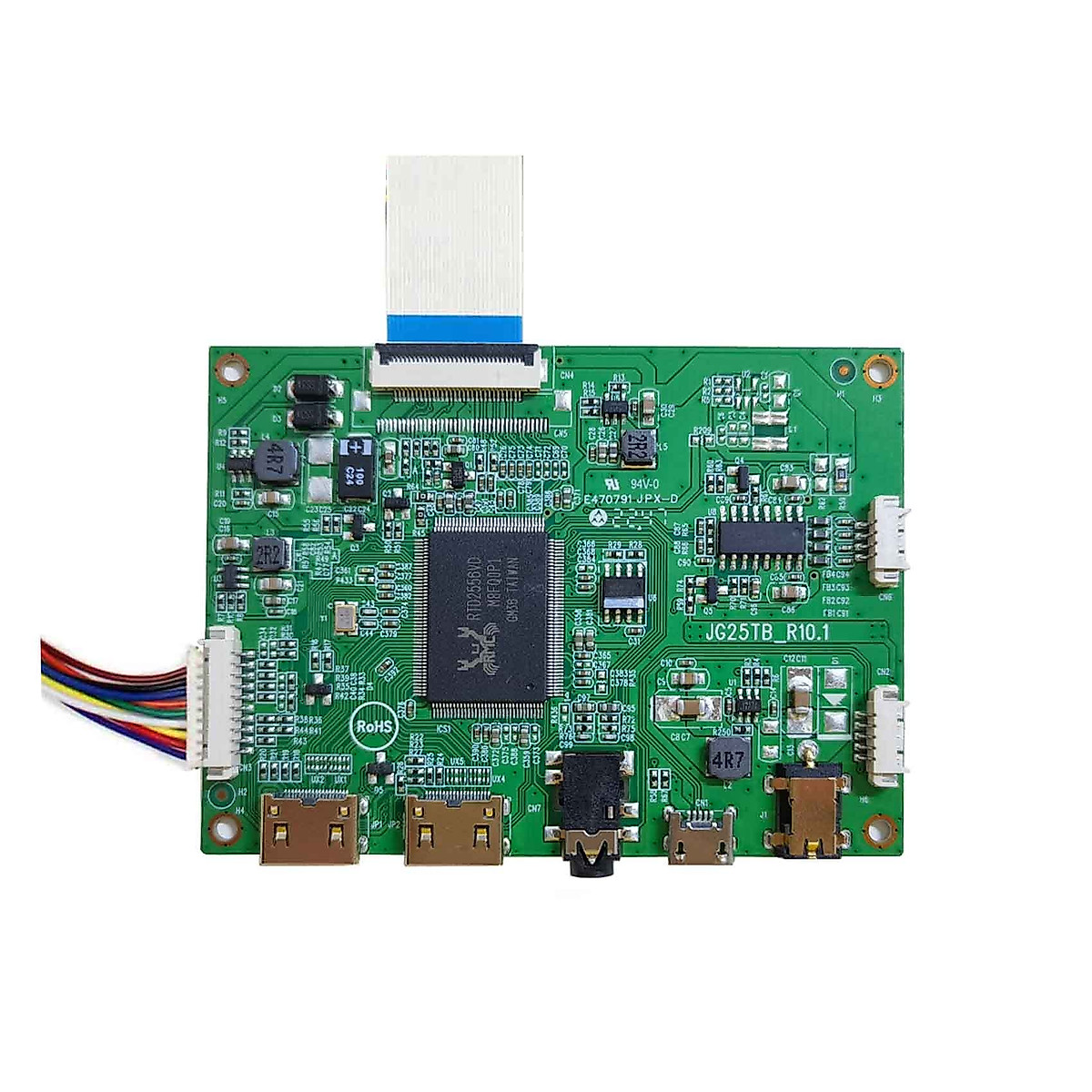 VSDISPLAY HD-MI Mini LCD Controller Board Work for 11.6 13.3 14 15.6 17.3 in 1920x1080 LP156WF4 SP L1 N116HSE N133HSE B140HAN01 B156HAN01 B156HTN03 N156HGE NV156FHM Edp 30 Pin Wled LCD Sreen