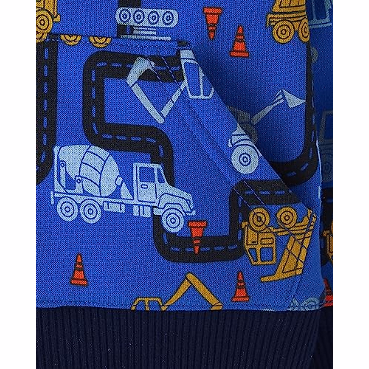 The Children's Place,and Toddler Long Sleeve, Sherpa Lined, Zip-Front Hoodie Sweatshirt,RENEW BLUE,18-24 Monts