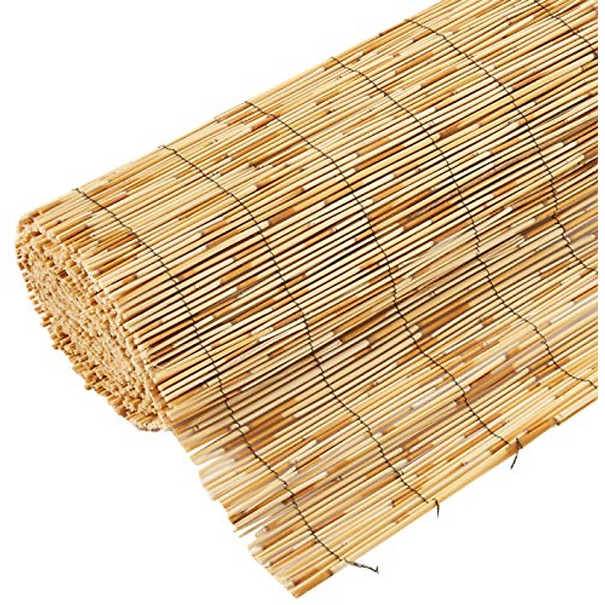 Master Garden Products RF Reed Fence, 2 x 14-Feet, Yellow