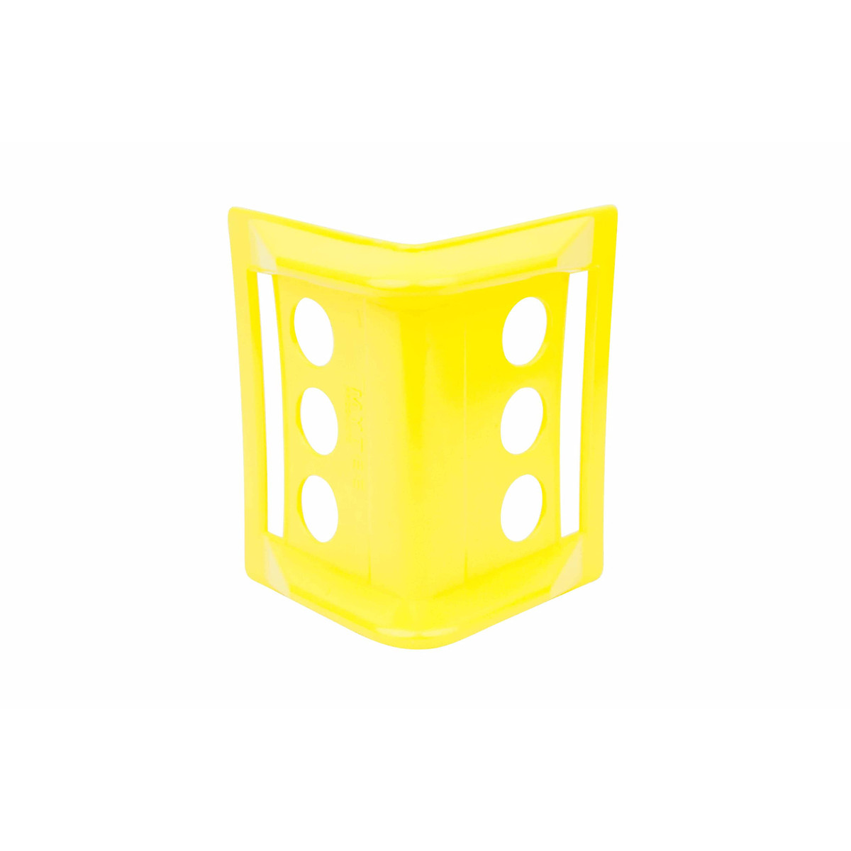 Mytee Products Flatbed Edge Protectors Kit - 20 Pack Yellow Plastic Corner Protectors (4" x 6") & 20 Pack Blue Plastic Corner Protectors (4" x 10") with Carrying Bag