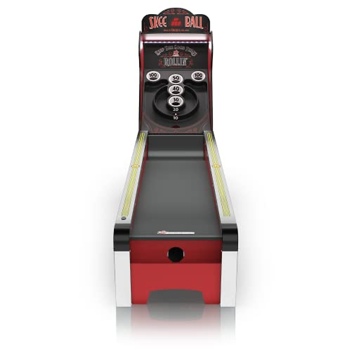 Skee-Ball Arcade Table Machine Game for Home Basement Recreation Room - Deluxe Nostalgic Classic Family Fun of Roll and Score - Made in The USA