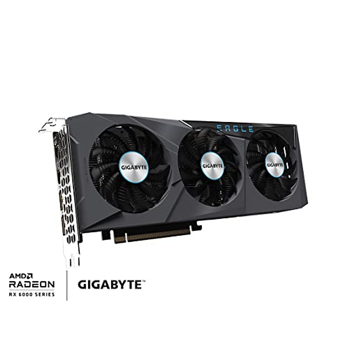 Gigabyte Radeon RX 6650 XT Eagle 8G Graphics Card, WINDFORCE 3X Cooling System, 8GB 128-bit GDDR6, GV-R665XTEAGLE-8GD Video Card