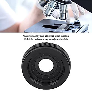 Iris Diaphragm 1.5mm‑25mm ID 55mm OD M42 to M42 Aperture Adjustable Iris Aperture Diaphragm for Optical System Camera Microscope