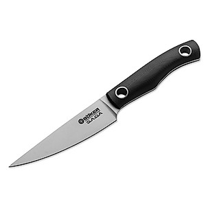 BOKER Satin Saga Paring Knife, Black