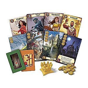Citadels Revised Edition Board Game - Master Builder Showdown! Medieval Strategy Game for Kids & Adults, Ages 10+, 2-8 Players, 30-60 Min Playtime, Made by Z-Man Games