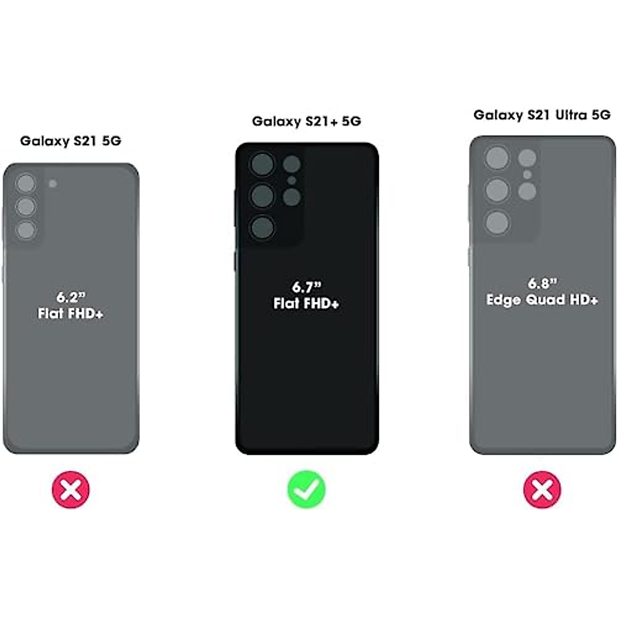 OtterBox DEFENDER SERIES Case & Holster for Samsung Galaxy S21+ 5G - Black