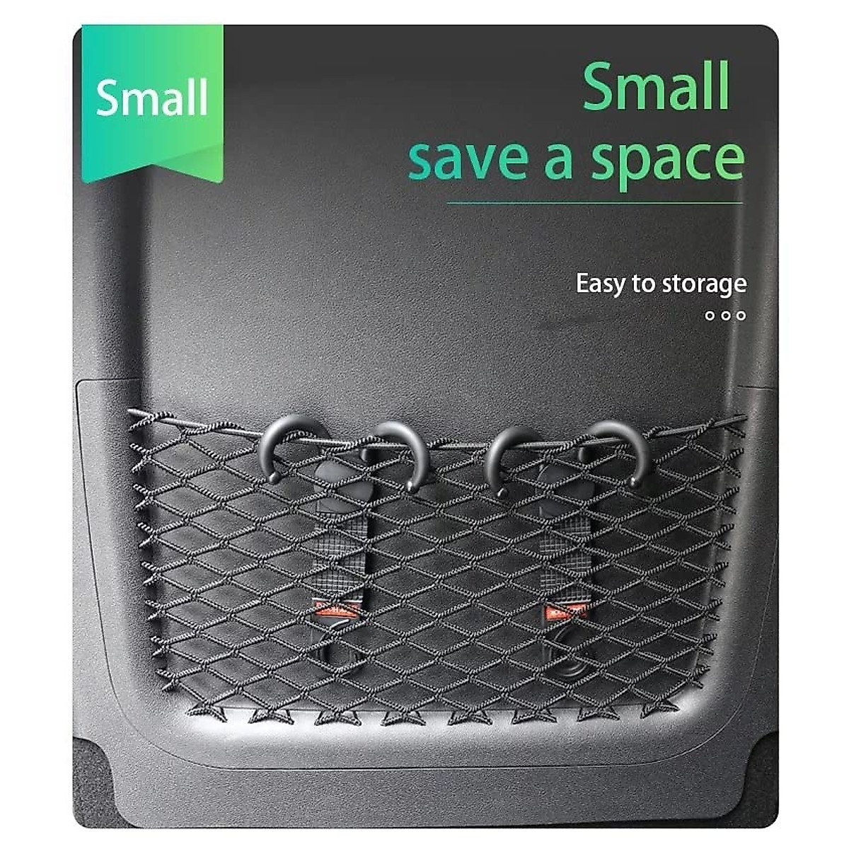 Strong Nylon hooks for car headrest (1pair)