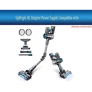 UpBright 31V AC/DC Adapter Compatible with Oraimo UltraCleaner S2 OSV-103 OSV103 25.9V 2500mAh Li-ion Battery 380W 27Kpa Lightweight Cordless Stick Vacuum Cleaner 31VDC 500mA Power Supply Cord Charger