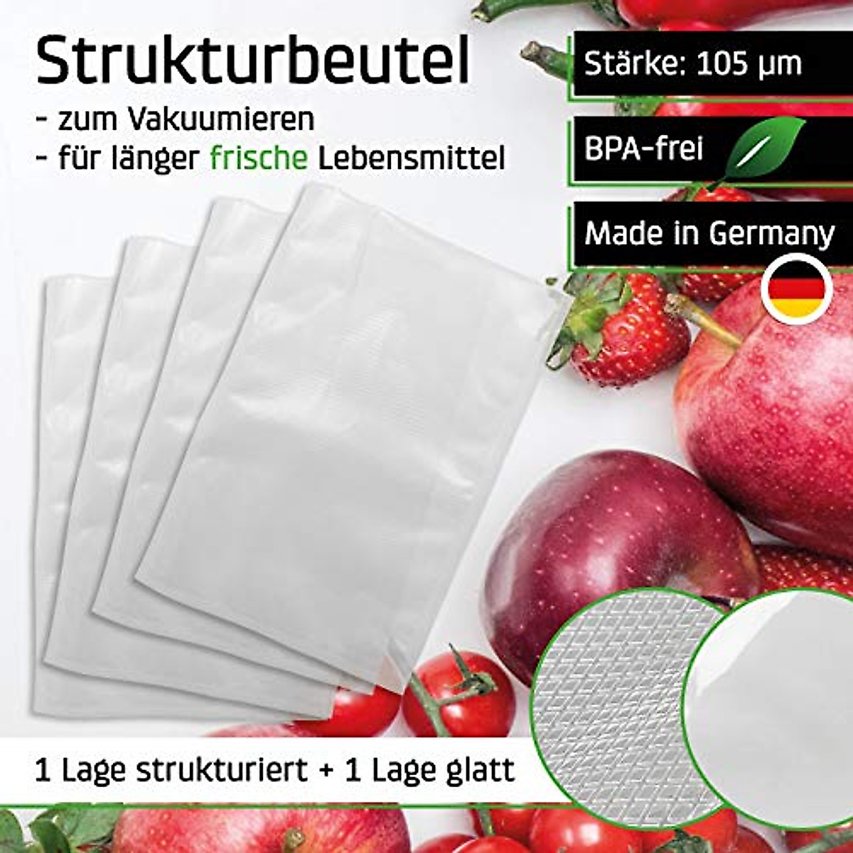 Caso 1296 Foil roll for Vacuum Sealer, Transparent