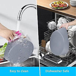 Silicone Slow Cooker Liner, Crock Pot Liners Reusable, Easy Clean, BPA Free, Leakproof, No Melt Silicone Slow Cooker Insert, Dishwasher Safe Liner for 7 Quart to-8 Quart Crock Pot Slow Cookers