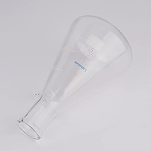 Labasics Glass 500 ml Heavy Wall Borosilicate Glass Filtering Flask, Bolt Neck with Tubulation, 500 ml
