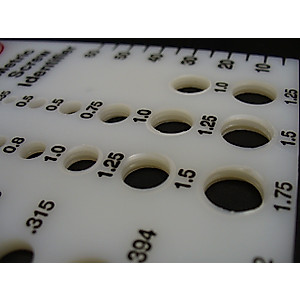 Metric Screw Thread Identifier - Plastic