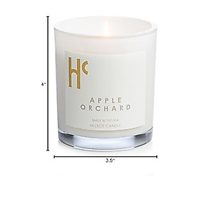 Hillside Candle Apple Orchard Scented Candles, Single Wick Soy Candles, Luxury Candles, Scented Candles for Home, Apple Candle (9 oz)