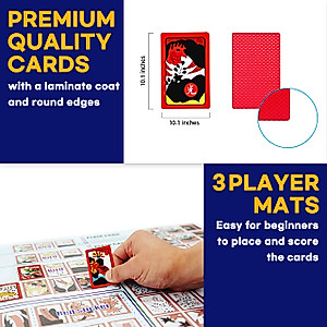 GEEKBEAR Hwatu - Korean Flower Card Game - Hanafuda - Go Stop HWATOO - Godori Game - New Year Board Game - Minari Movie Game