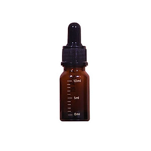 Scale Dropper Bottle, 5ml-100ml Empty Liquid Pipette Bottle, Amber Glass Bottle, Refillable Bottles, Vials Essential Oil Bottle, Perfume Bottle(10ml)