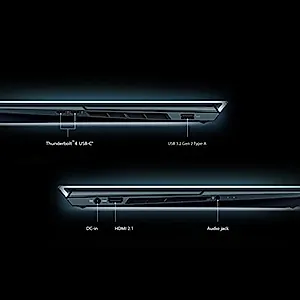 ASUS ZenBook Pro Duo 15 OLED UX582 Laptop, 15.6 inch OLED UHD Touch Display, Intel Core i9-11900H, 32GB RAM, 1TB SSD, GeForce RTX 3060, ScreenPad, Windows 11 Pro, Celestial Blue, UX582HM-XH96T