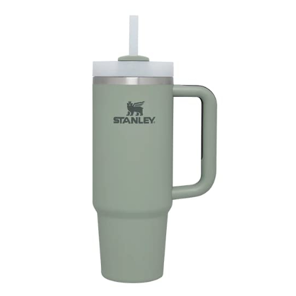 STANLEY The Quencher H2.0 FlowState Tumbler (Soft Matte) | 30 OZ Bay Leaf