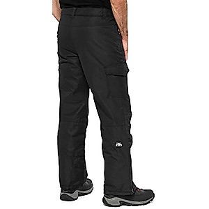 Arctix Men's Snowsports Cargo Pants, Black, Medium/32" Inseam