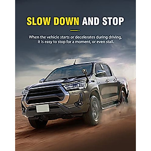 OCPTY ABS Sensor, Front Left Right Wheel Speed Sensors Fit for 2005 2006 2007 2008 2009 2010 for Ford F-250 Super Duty,2005 2006 2007 2008 2009 2010 for Ford F-350 Super Duty ALS505 Pack of 2