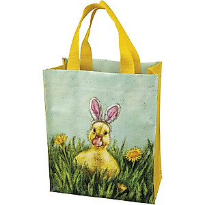 Primitives by Kathy Lamb and Duck Tote Bag, Multicolor