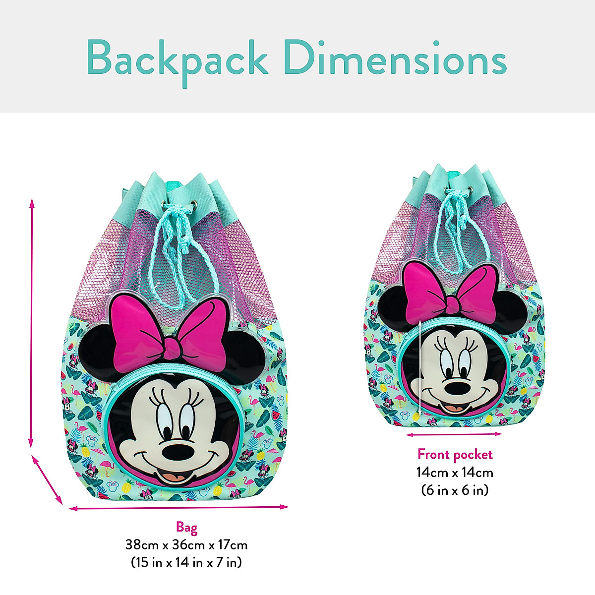 Disney Kids Minnie Mouse Swim Bag