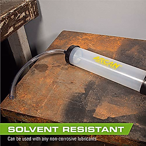 ARCAN PROFESSIONAL TOOLS Suction Gun Transparent Body and Ribbed Nozzle, 16 OZ Chamber Capacity (ASTSG)