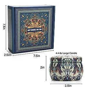 Candles Gifts for Women,4 Pack Scented Candles Clearance,120H Burning Aromatherapy Candles for Home Scented,Birthday Gifts for Women Soy Candles Gift Set for Christmas, Thanksgiving,ect