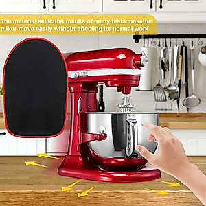 Mixer Sliding Mat, 4.5-5Qt Stand Mixer Slider Mat, Mixer Mover, Sliding Mats for Countertop Appliances, Kitchen Mixer Parts