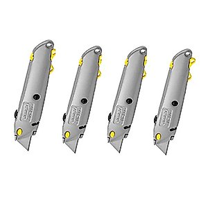 Stanley 10-499 QuickChange Retractable Blade Utility Knife (4-pack)