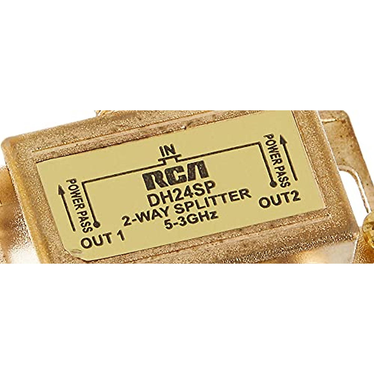 RCA DH24SPF Two Way 3 Ghz Bi-Di Splitter