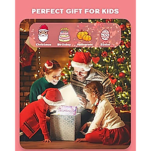 bravokids LCD Writing Tablet for Kids, 8.5 Inch Toddler Doodle Board Drawing Tablet, Educational and Learning Toys Unicorn Toys, Christmas Birthday Gifts for 3 4 5 6 7 Year Old Girls Boys (Pink)