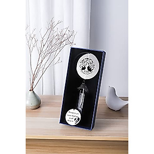 Thank You Wind Chimes with Tree of Life Wind Spinner - Thank You Gifts for Women, Teacher, Family, Friends - Appreciation Gifts for Coworkers - Ideal Hostess Gifts, Gratitude Gifts