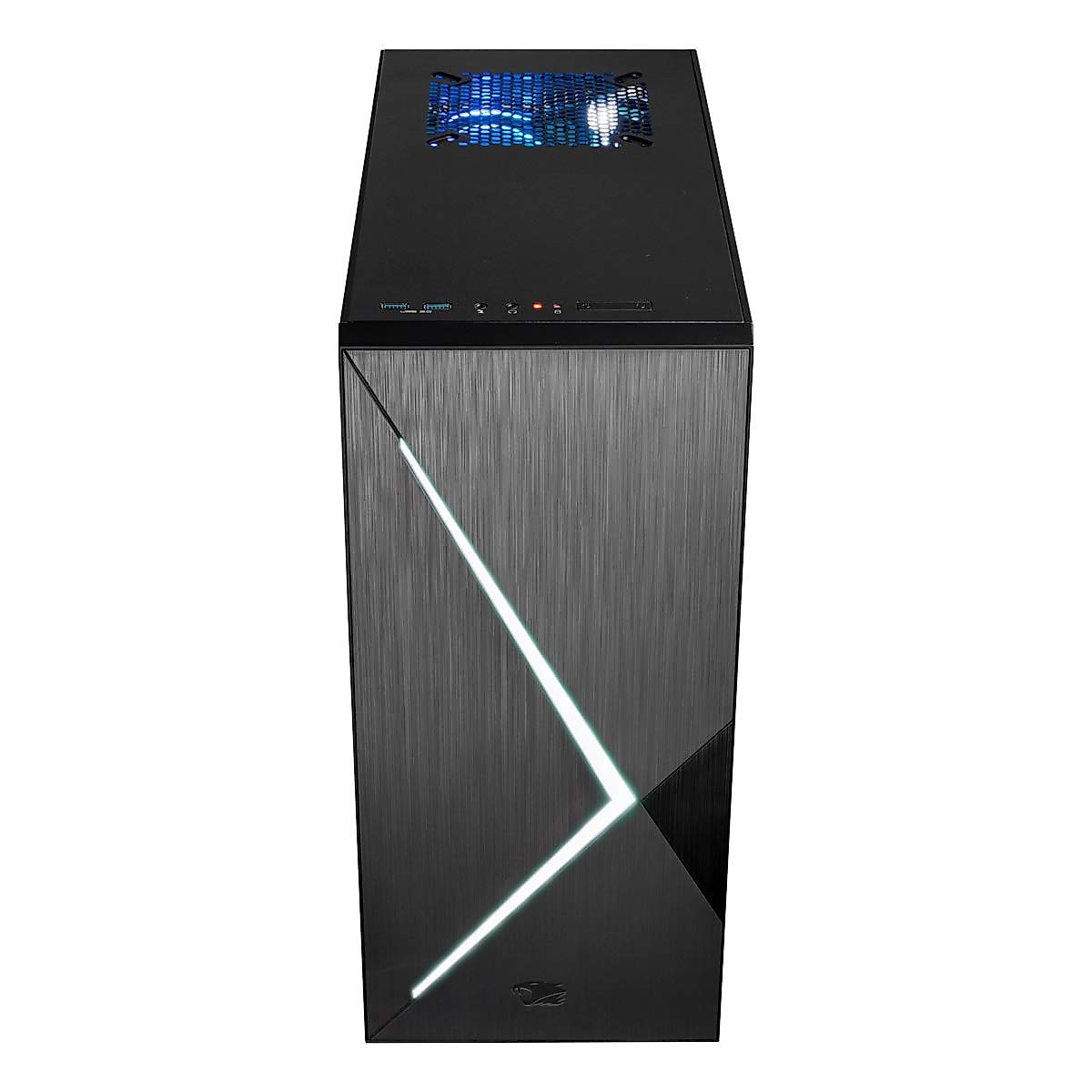 iBUYPOWER Elite Gaming PC Computer Desktop N27B 067i (Intel i7-8700 3.2GHz, NVIDIA Geforce RTX 2060 6GB, 8GB DDR4-2666 RAM, 1TB HDD, 240GB SSD, WiFi Included, Win 10 Home, VR Ready), Black