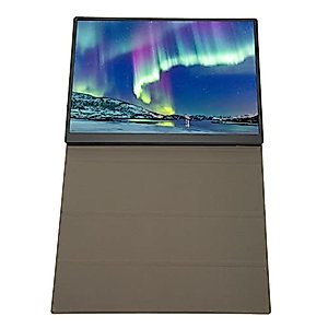 RTLR Small Monitor, Small Computer Screen Builtin Speakers FHD IPS Portable Mini Display with High Sensitivity for Gaming
