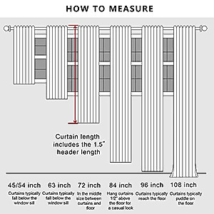 Tan Curtains 54 Inch Length for Nursery Room 2 Panel Rod Pocket Short Neutral Semi Sheer Linen Drop Cloth Look Light Filtering Cotton Curtains for Bedroom Guest Picture Window Kitchen Spa Office Beige