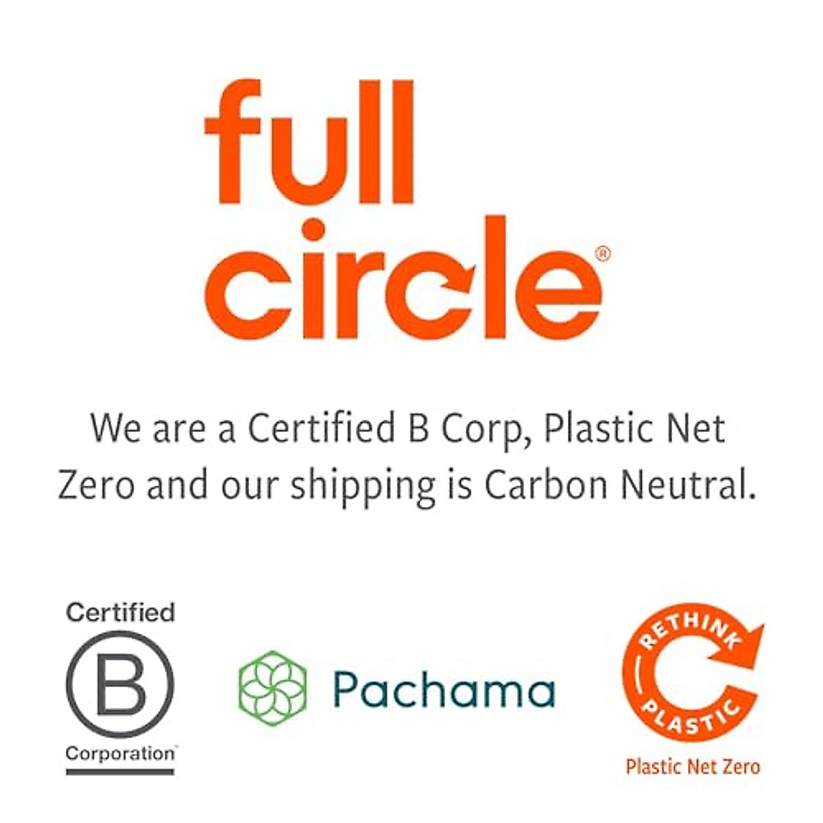 Full Circle Post Modern Stainless Steel 1.5 Gallon Compost Bin - Odor-Free Kitchen Countertop Composter with Charcoal Filter and Non-Scratch Base for Food Waste