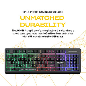 Armaggeddon AK-666 Pro Gaming Keyboard