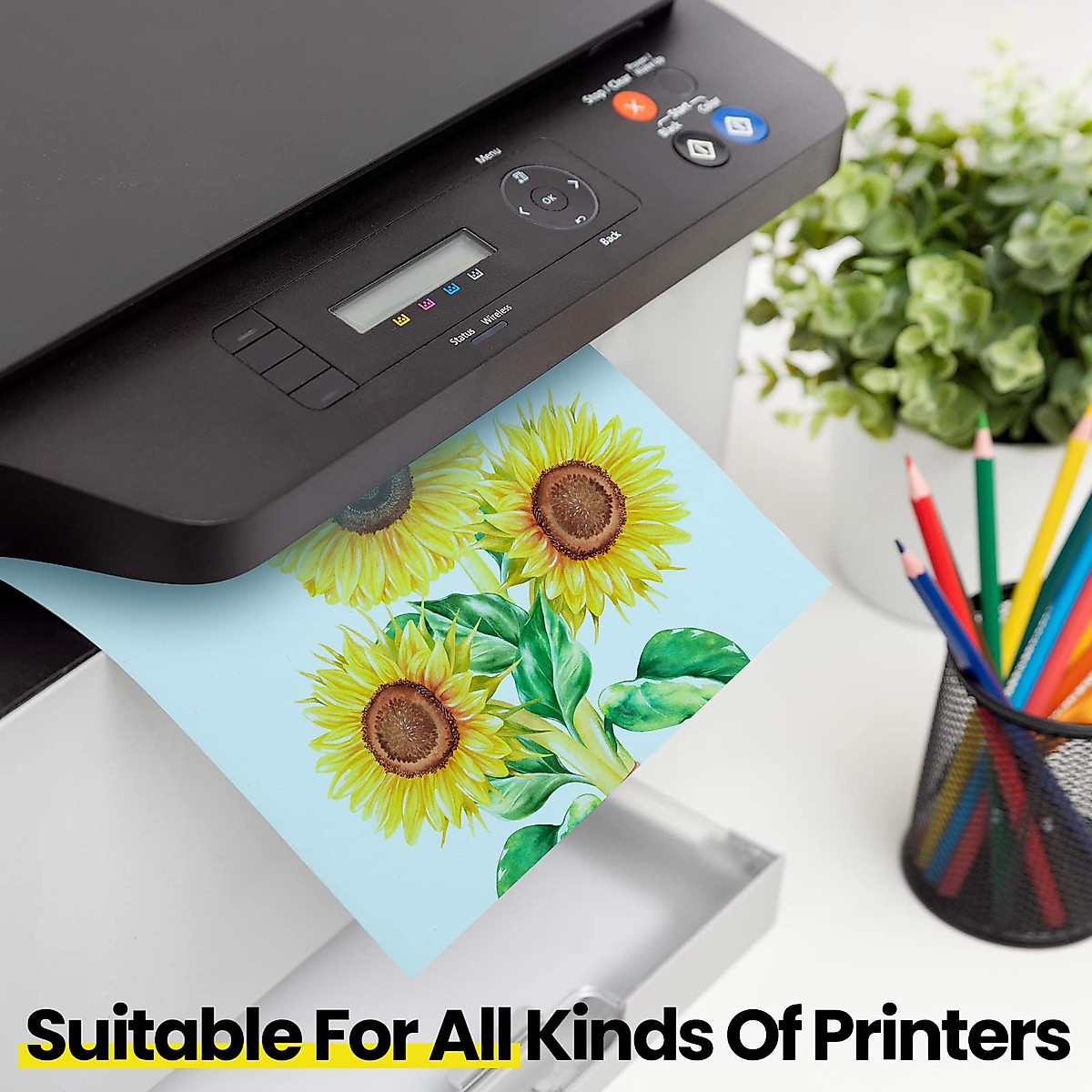 Yahenda 1500 Pcs Construction Paper Card Stock Printer Paper Craft Bulk School Supplies Lightweight Art Colored for Kids Adults School Drawing Easter(Multi Colors)