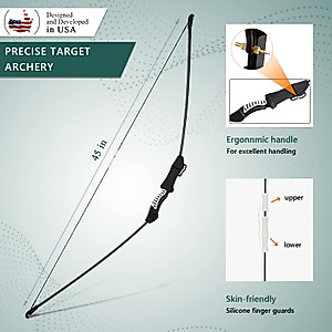 Sumpley Archery Bow and Arrow Set - Bow and Arrow for Adults - Archery Training Outdoor Sports Game Hunting Gift for Teens and Kids